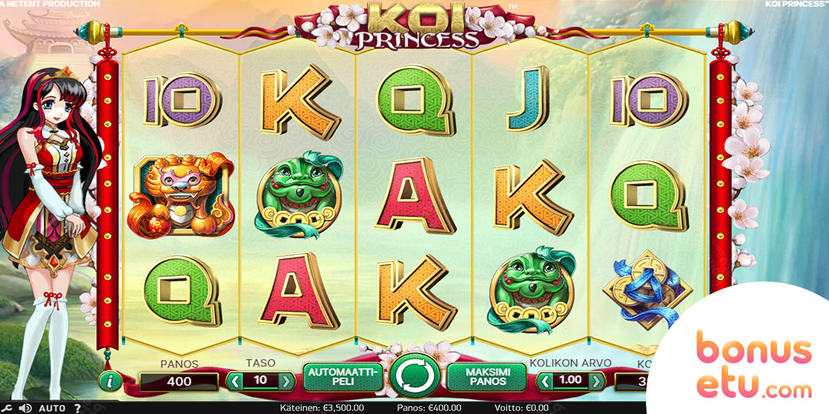 Koi Princess peliarvostelu, RTP ja talletusbonus| Bonusetu.com